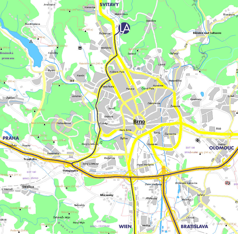 Adresy | Erba Lachema s.r.o.